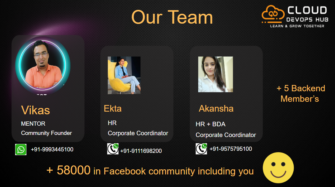 "Cloud DevOps Training & Placement: Unlock Your Career Potential" We Mentor you with real-time ...