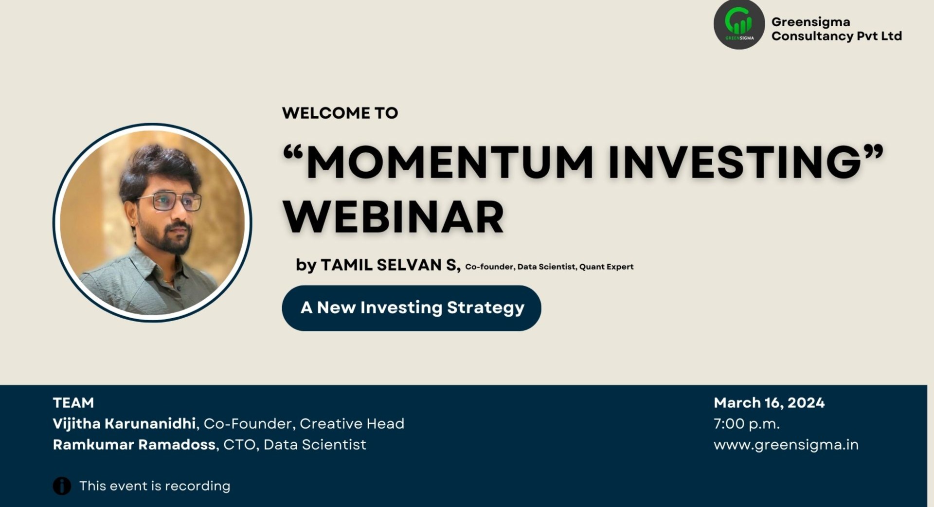 Momentum Investing Webinar - A new systematic investment strategy ...
